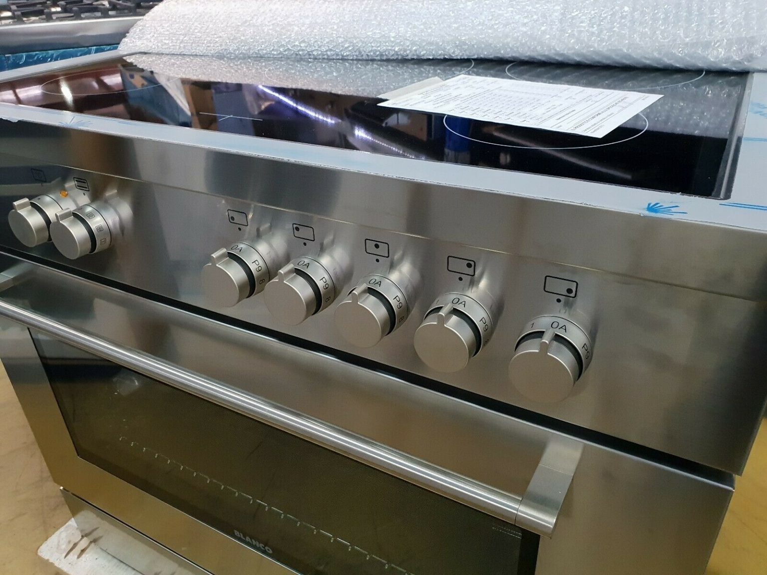 Blanco 90cm Stainless Freestanding Cooker with Induction STOVE (FI905X ...