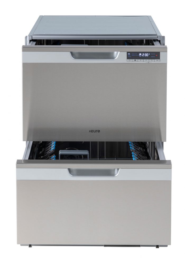 EDD60S – 60cm In-Built Double Drawer Dishwasher - Discount Electrical